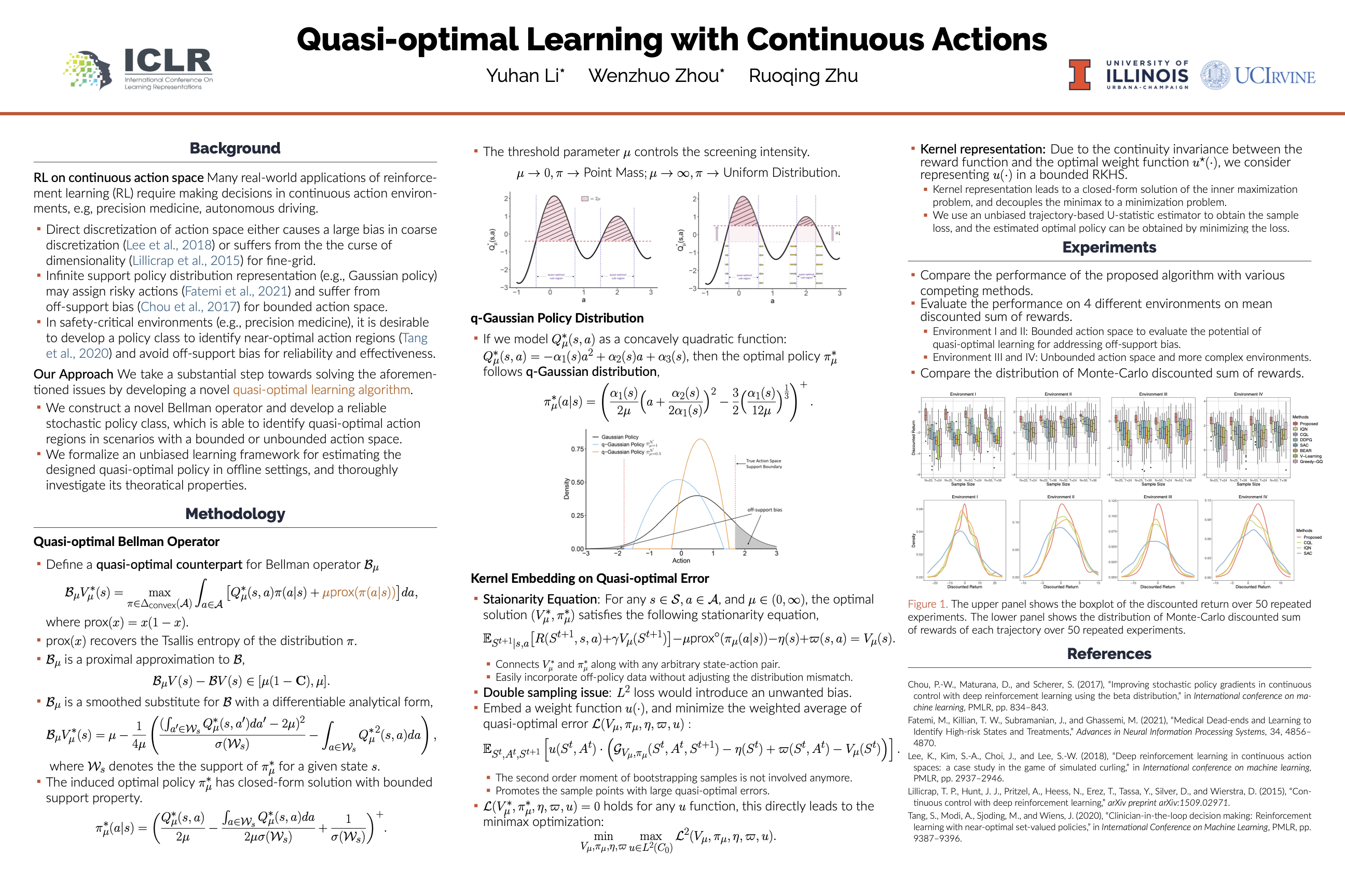 Iclr Poster Quasi Optimal Reinforcement Learning With Continuous Actions